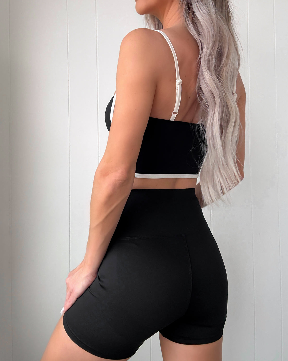 Miles Ahead Sculpting Bra Tank - Black | Bar T Boutique LLC